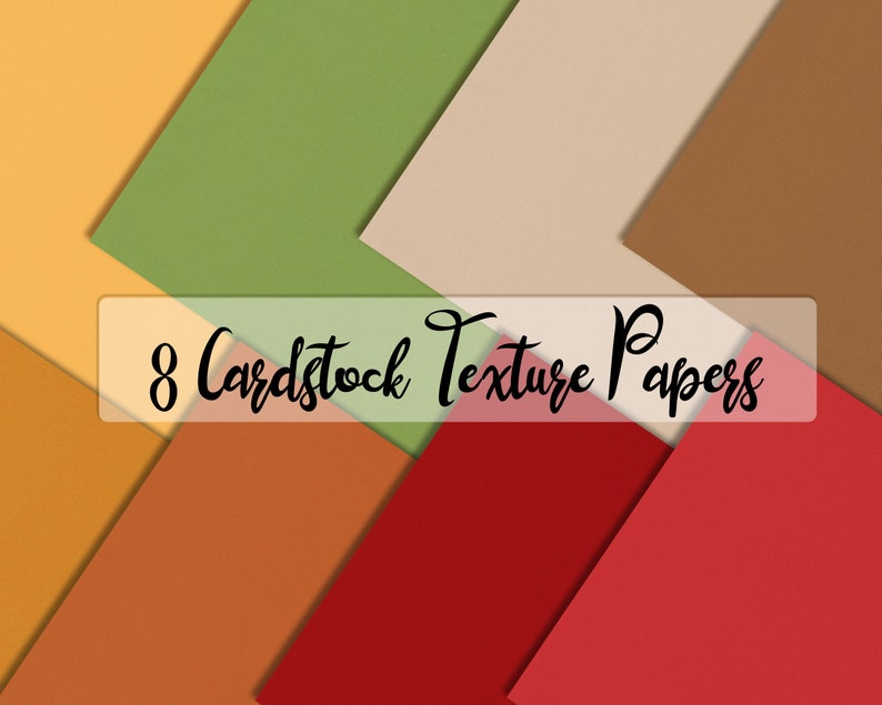 Be Thankful Fall Colors Plaids & Cardstock Backgrounds - Etsy