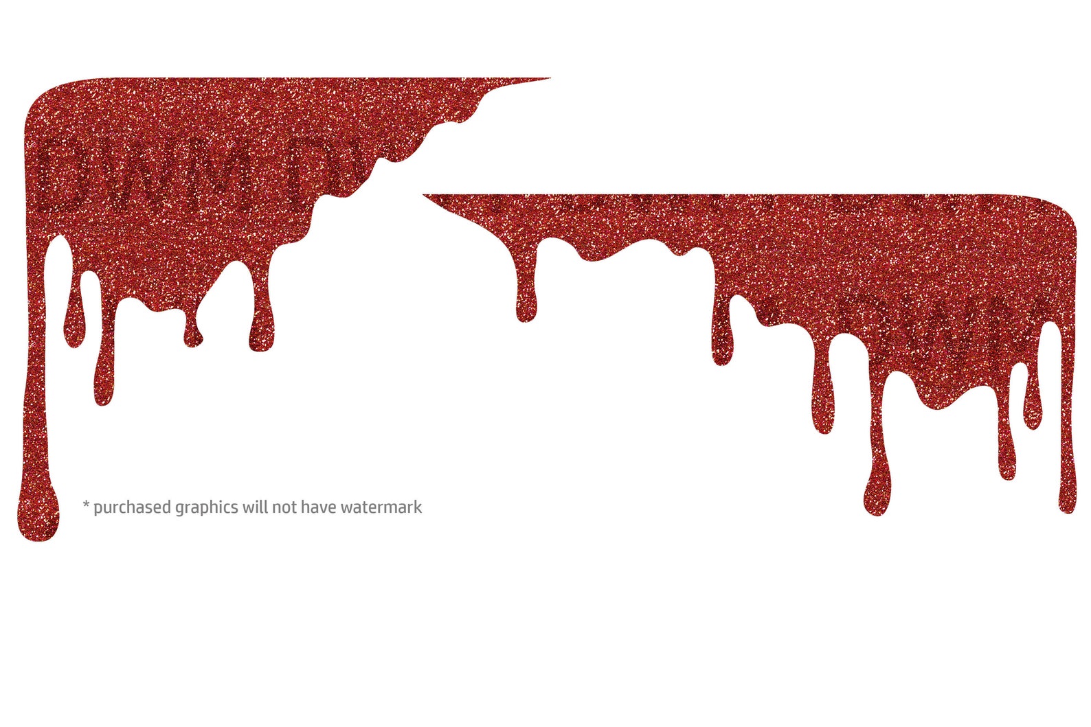 Glitter Drip Sublimation Graphics & Overlays Dark Red - Etsy
