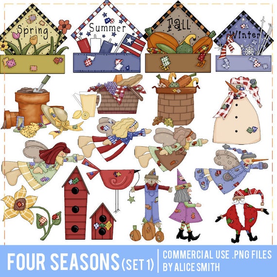 Primitive Country Clip Art