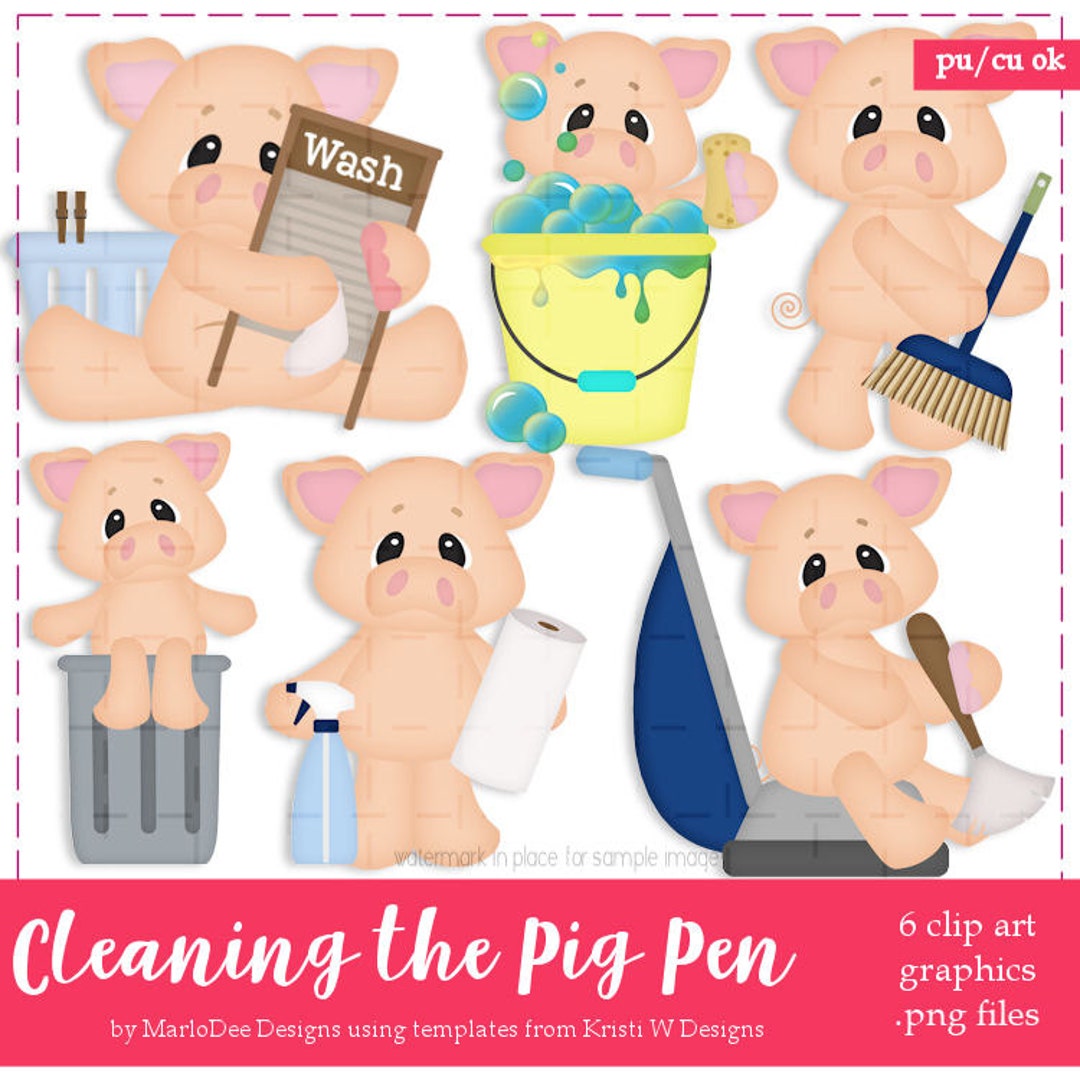 Pigpen Clip Art