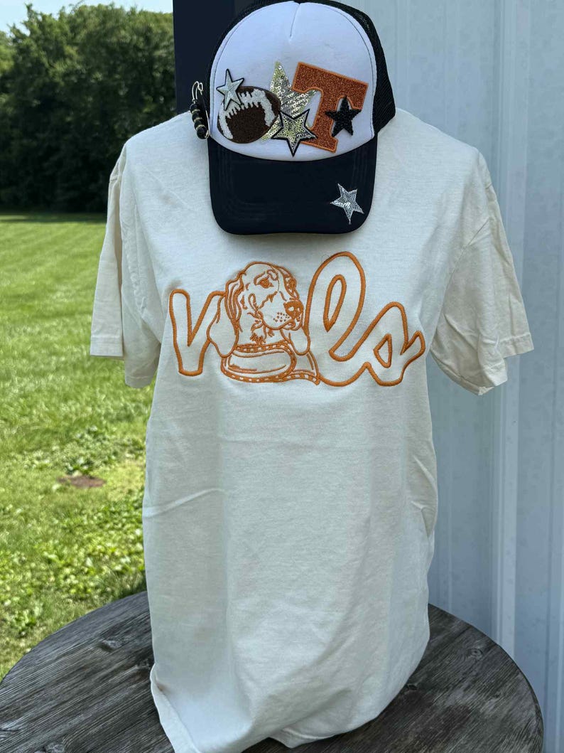 VOLS Smokey Embroidered Tee - Etsy