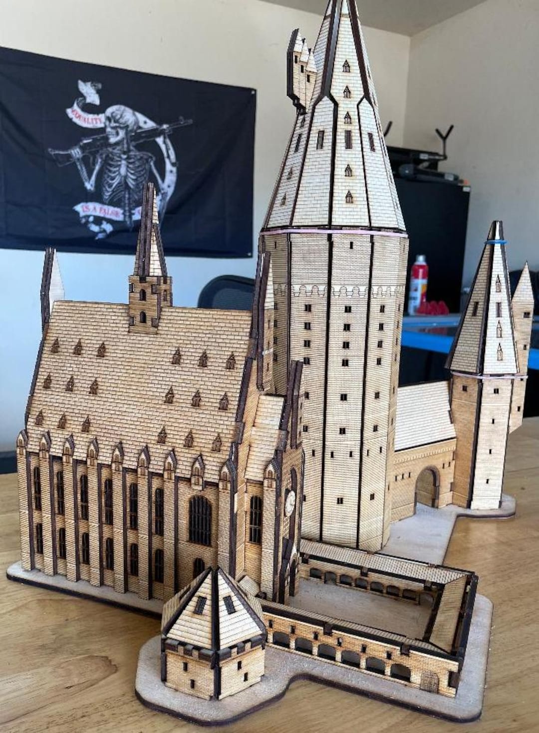 Main Hall SVG for Laser Cutting Design (3mm/4mm/5mm) - Etsy