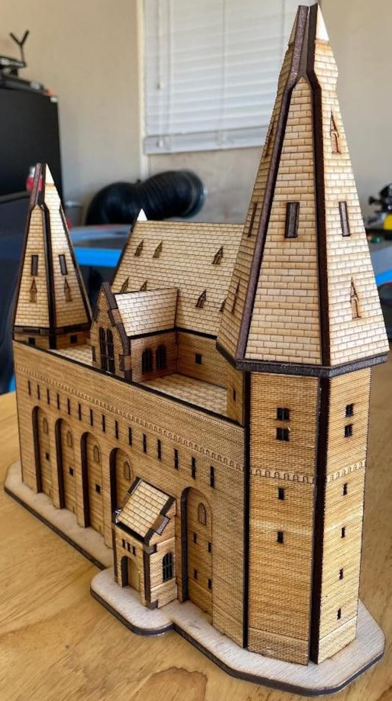 Clock Tower SVG for Laser Cutting Design (3mm/4mm/5mm) - Etsy