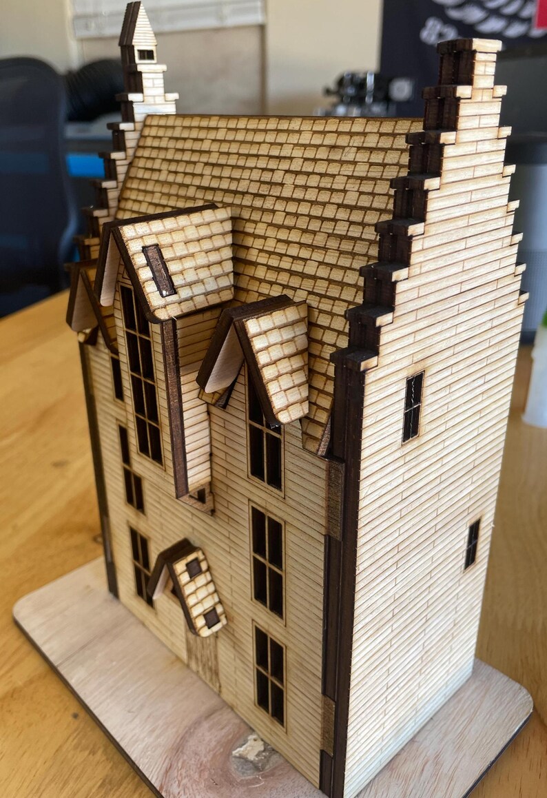 Shrieking Shack SVG - Laser Cutting Design (3mm/4mm/5mm) - Etsy