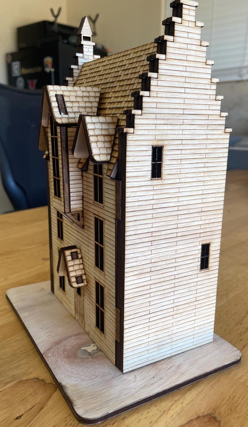 Shrieking Shack SVG - Laser Cutting Design (3mm/4mm/5mm) - Etsy