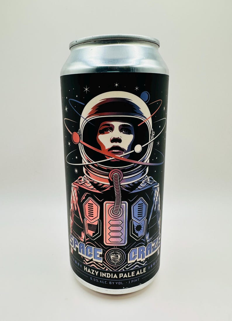 Candle Repurposed Space Craze Beer Can by Casa Agria Brewing Scent: Dry ...