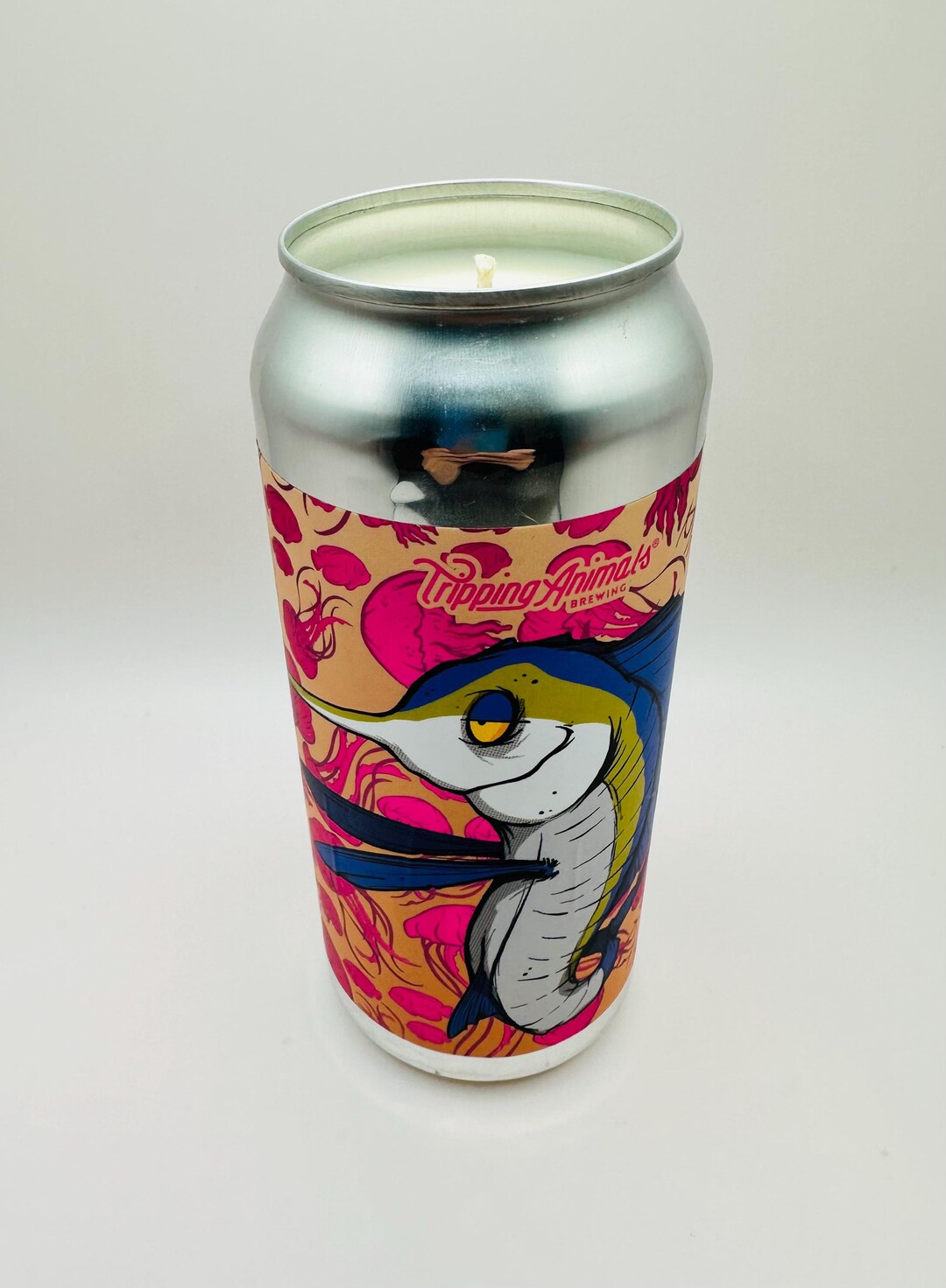 Candle Repurposed Twisted Sail Beer Can by Tripping Animals Brewing ...