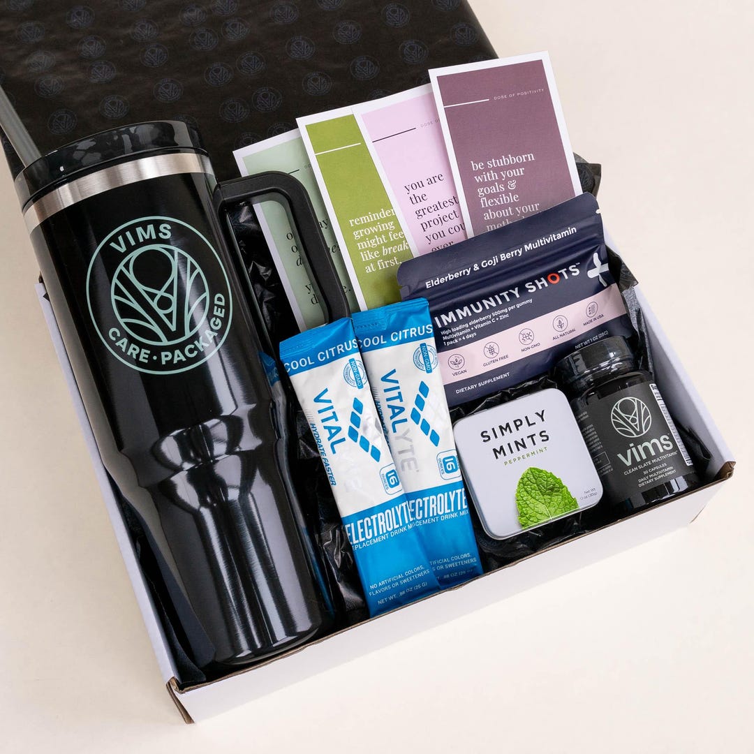 Immunity Boosting Gift Box - College Care Package - Back to School ...