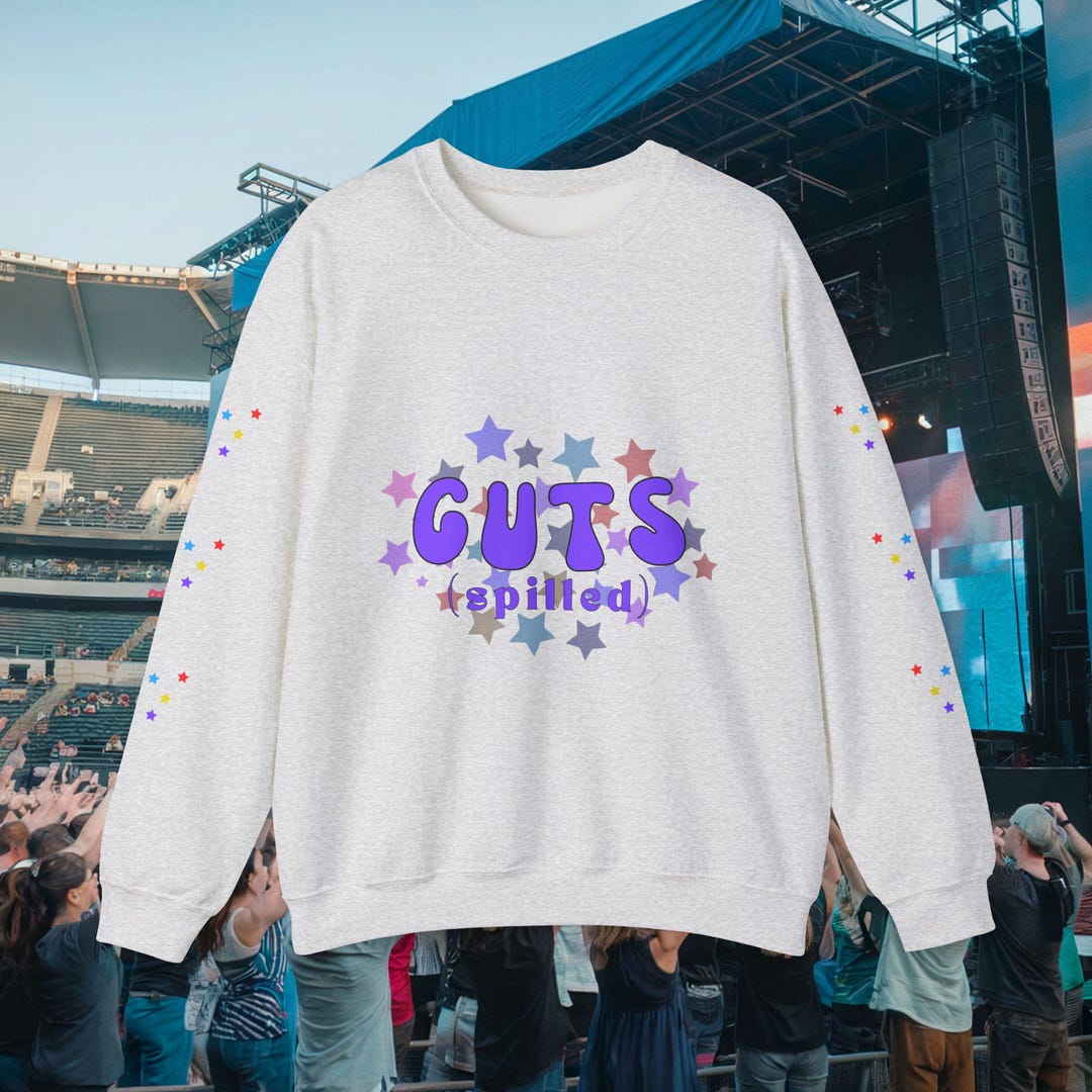 Olivia Rodrigo Guts Sweatshirt, Guts Tour Jumper, Olivia Rodrigo Album ...