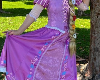 Adult Rapunzel Dress, Rapunzel Costume for Woman, Rapunzel, Adult ...