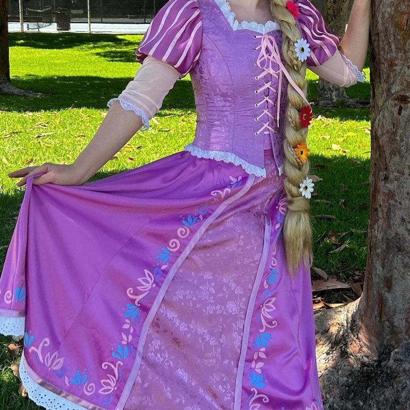 Rapunzel Dress Adult - Etsy