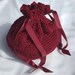 Reticule Victorian Regency Crochet Drawstring Handbag - Etsy