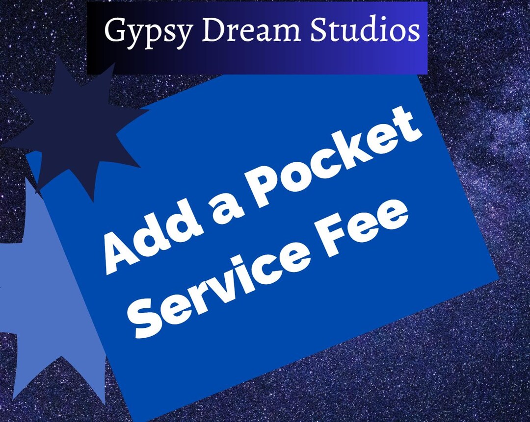 Custom Commission: Add-on Pocket Service - Etsy