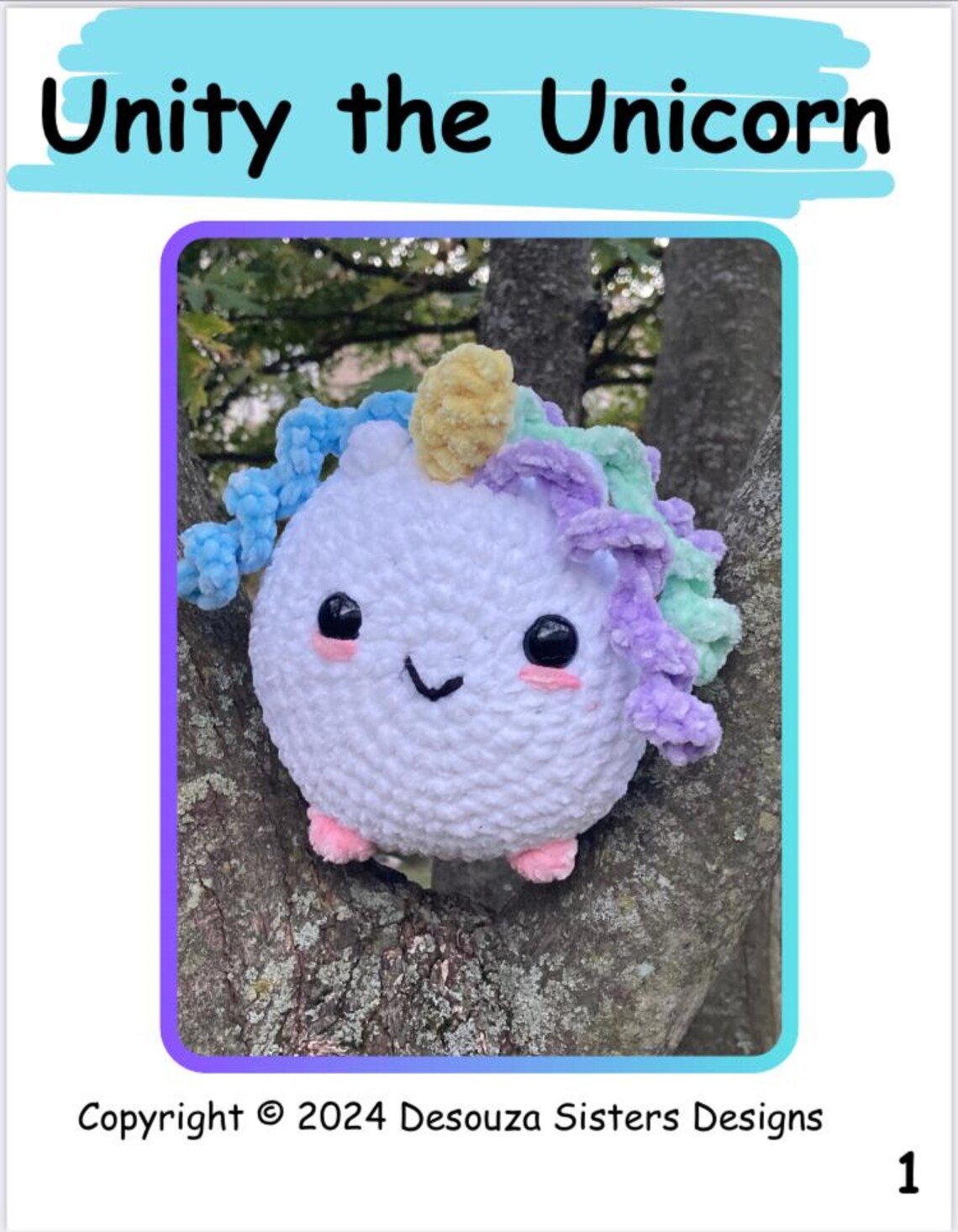 Loaf Animal Crochet Pattern Bundle: Panda, Axolotl, Unicorn, Elephant ...