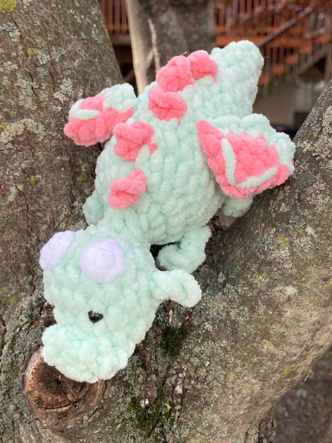 Baby Dragon Crochet Pattern - Etsy