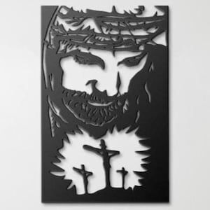 Jesus Wall Art Decor Metal Wall Sign - Etsy