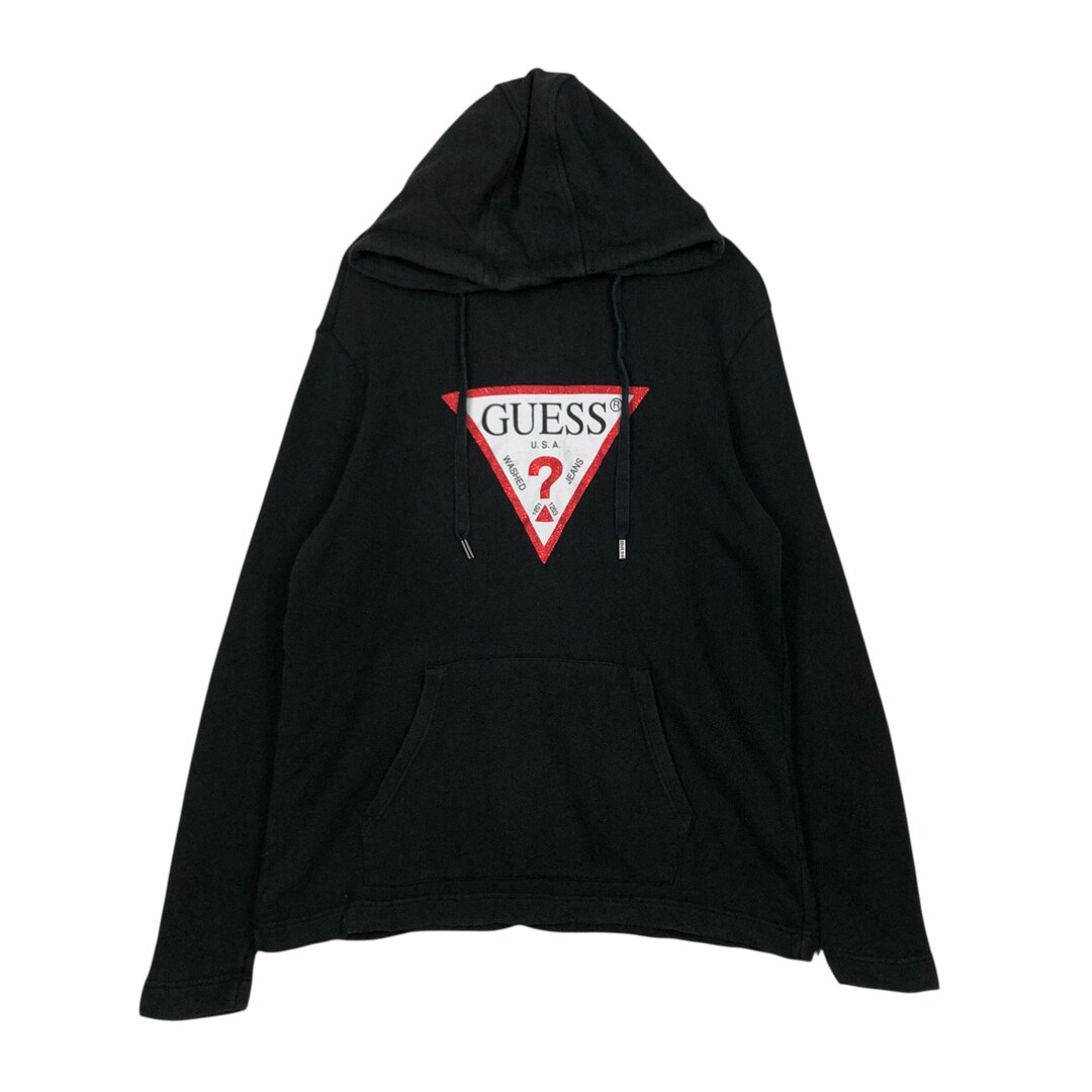 Guess Classic Triangle Sweat Hoodie - Etsy
