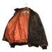 Vintage Flight Jumper Leather Jacket Naf Naf Big Logo - Etsy
