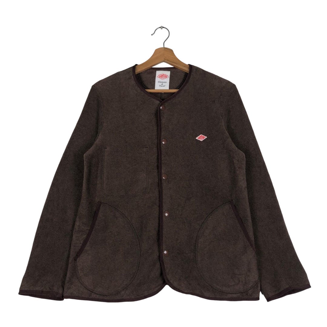 Vintage Chore Wool Jacket Danton Button - Etsy