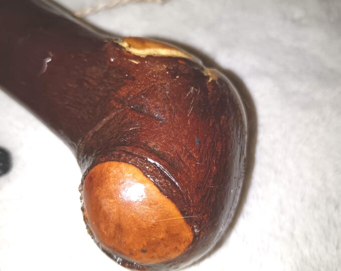 Irish Blackthorn Walking Stick, One Piece Knob Stick 31.5 Inches Long ...