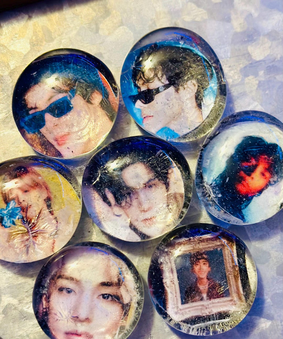 BTS {sets of 10,15} Tradeables Magnets With BTS Members for Comeback ...