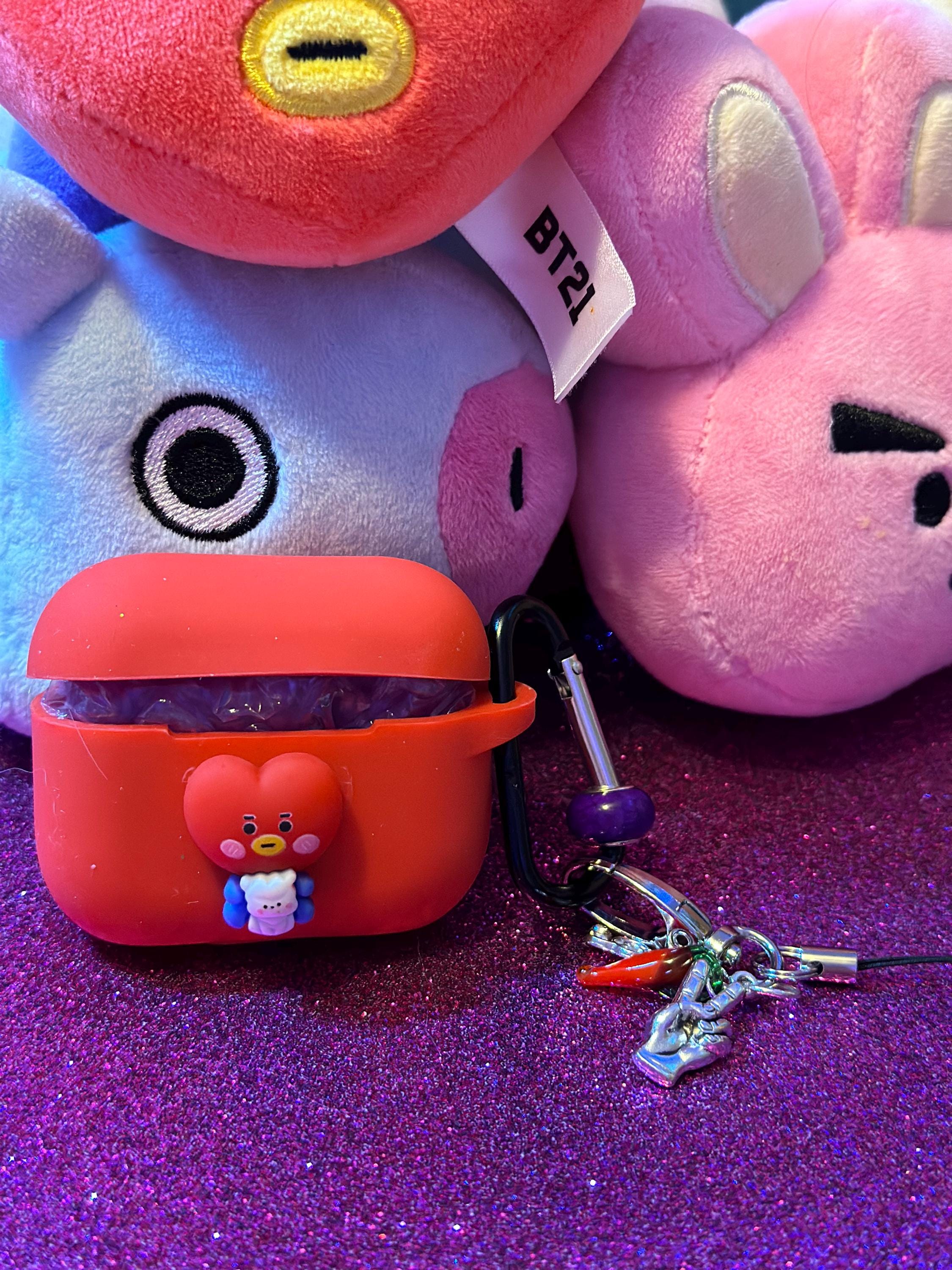 CASES, BT21 Air Pod Pro Member Inspired Cases With Charms for Army - Etsy