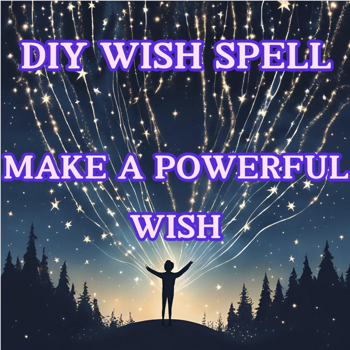 DIY WISH SPELL Powerful Wish Spell for Manifestation & Positive Change ...