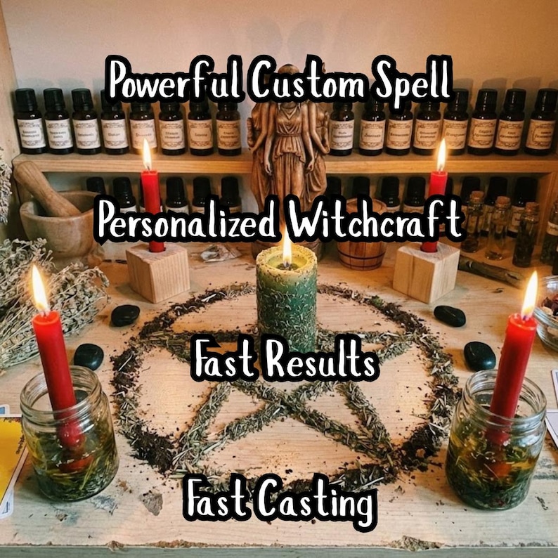 Powerful Custom Spell: Personalized Witchcraft With Fast Results, Make ...