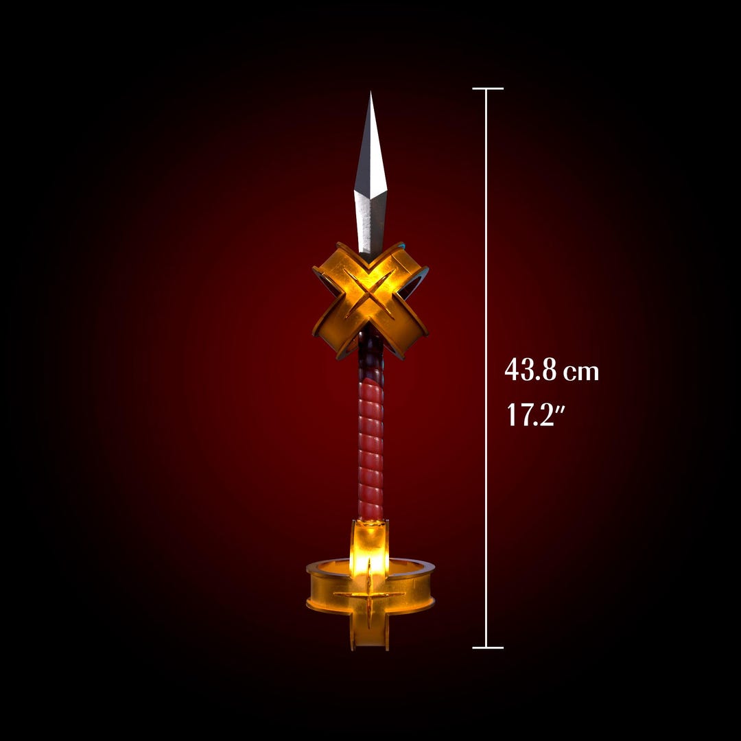 Sukuna's Cursed Weapon Kumatoke 3D Model - Etsy