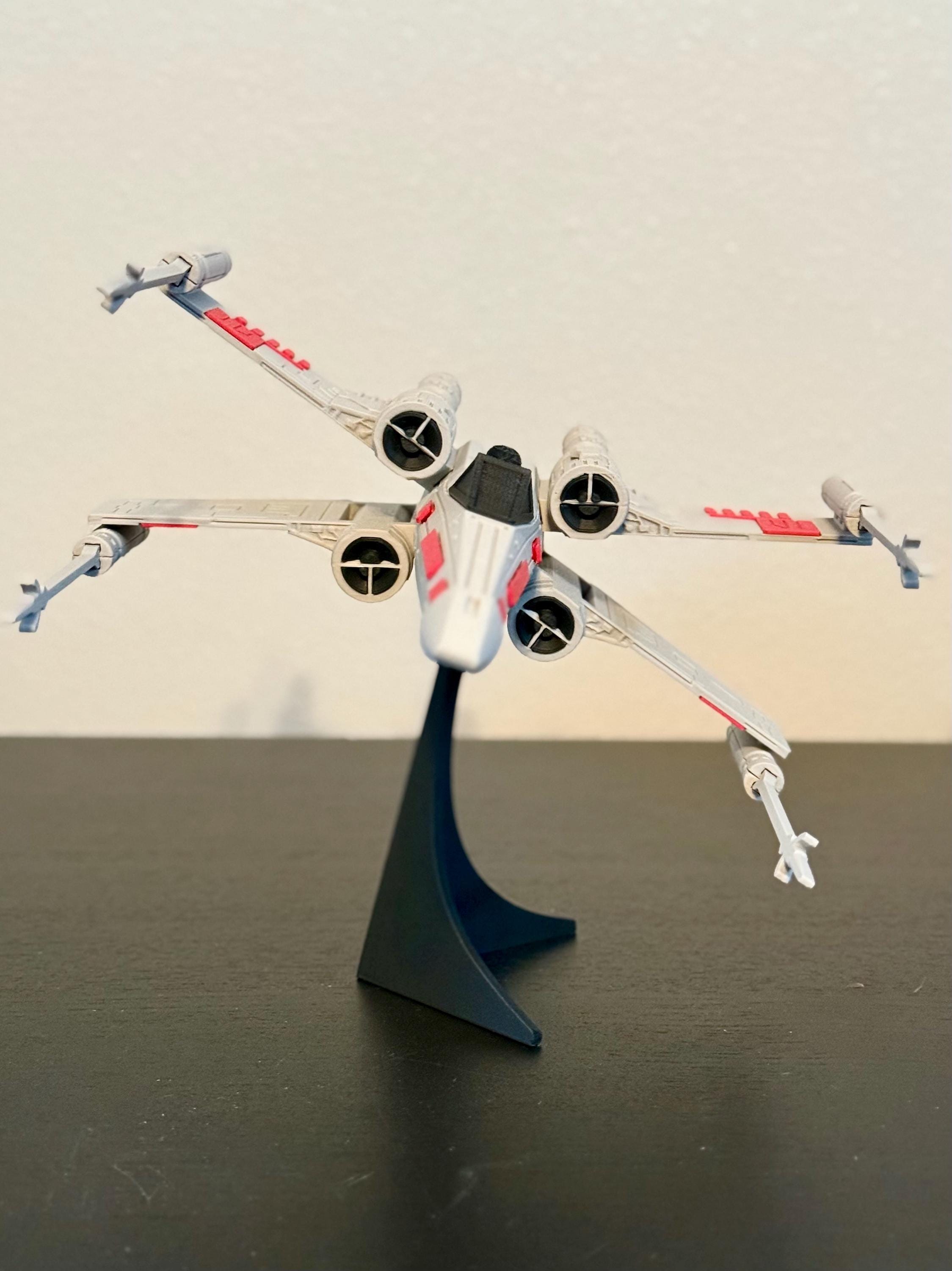 3D Printed X-wing Fighter Model Star Wars Rebel Alliance Collectible ...