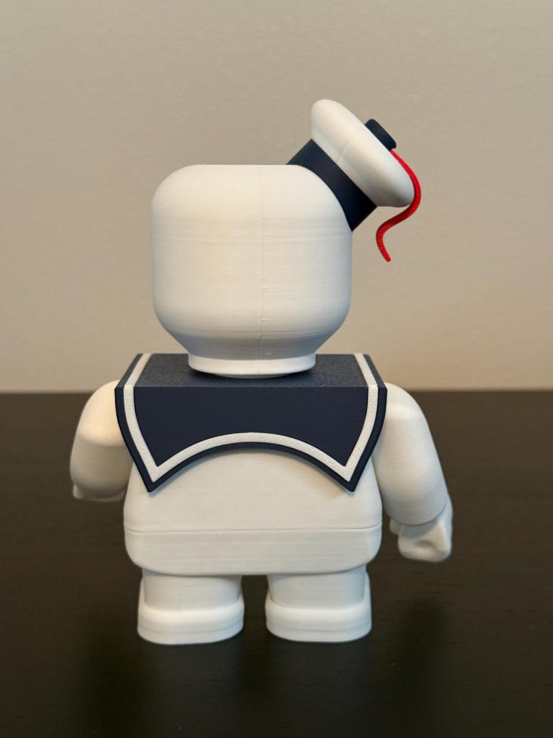 3D Printed Stay Puft Marshmallow Man | Ghostbusters Figure | Classic ...