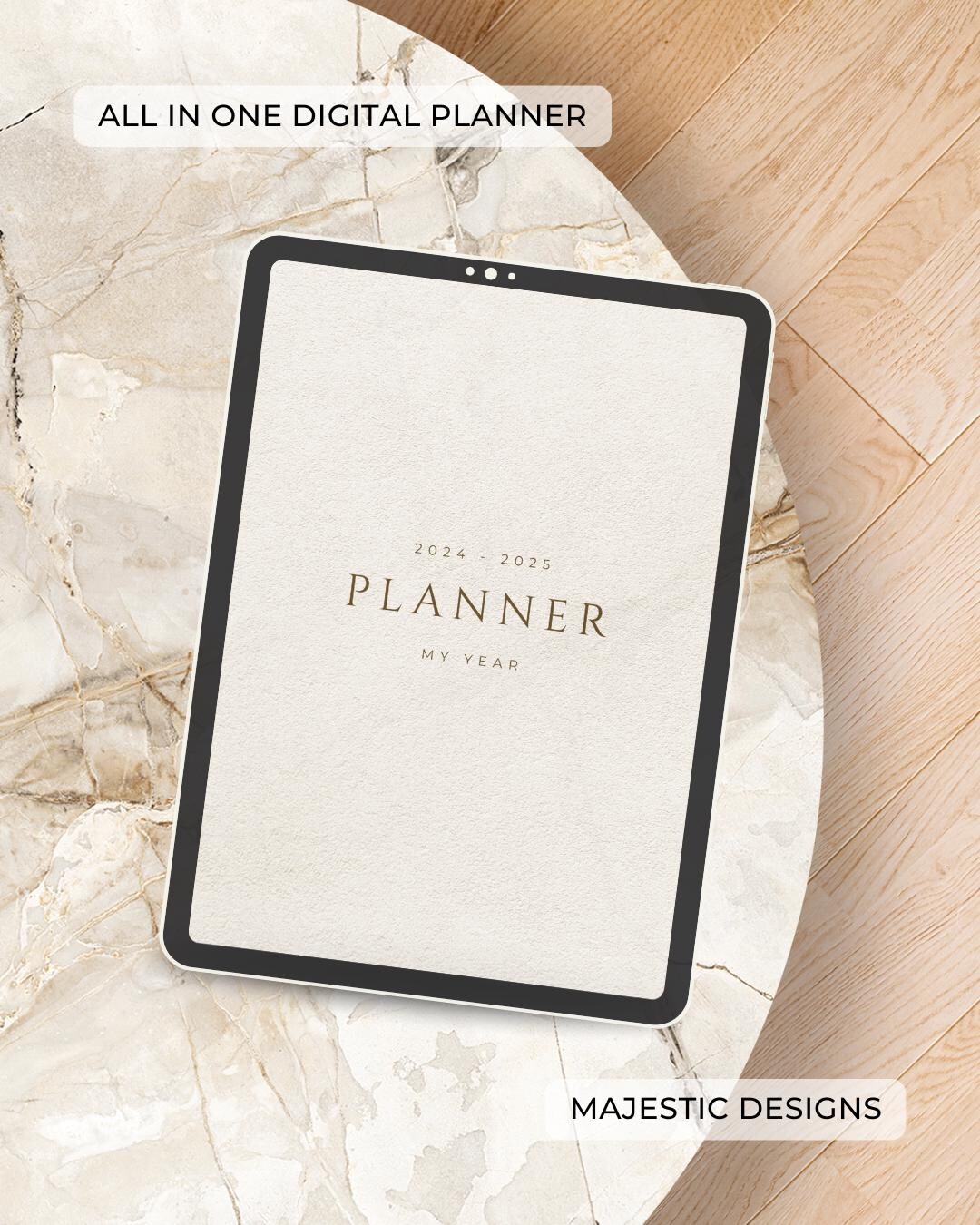 All-in-one Digital Planner 2024-2025 - Etsy