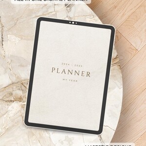 All-in-one Digital Planner 2024-2025 - Etsy