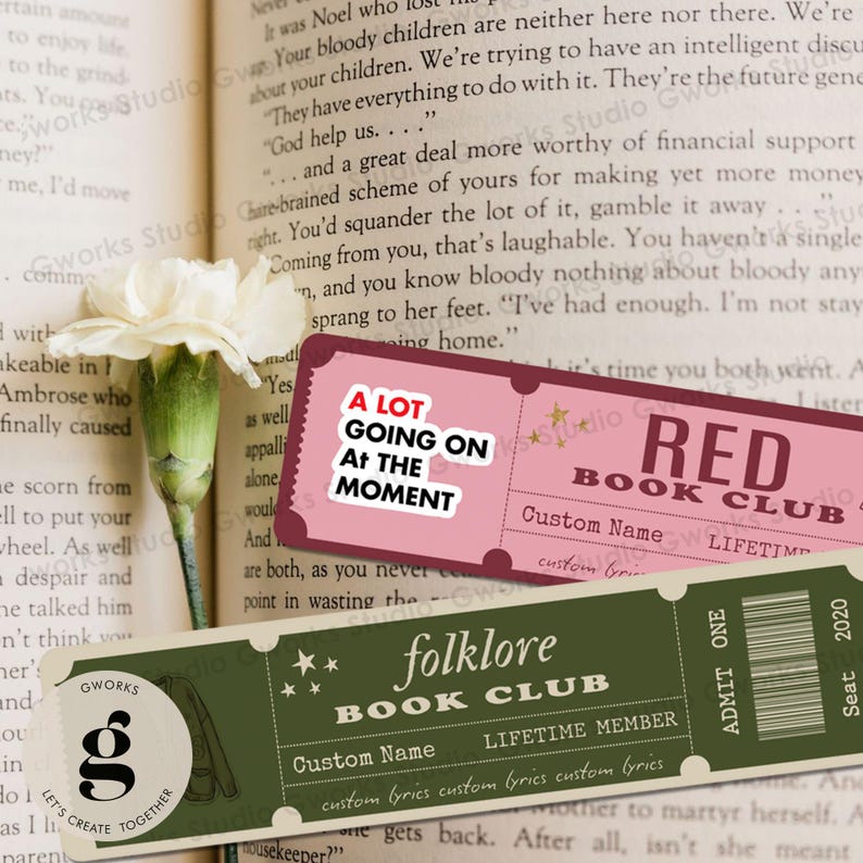 Editable Taylor Album Printable Bookmark Custom Swiftie Gift Book Lover ...
