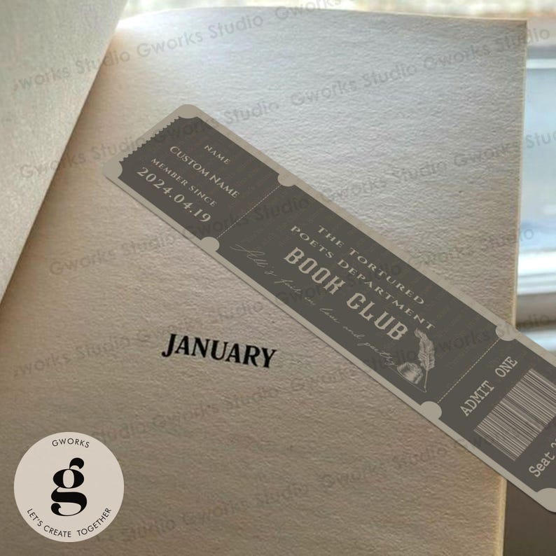 Editable Taylor Album Printable Bookmark Custom Swiftie Gift Book Lover ...