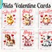 Printable Farm Animals Valentine's Day Cards, Kids Farm Valentine Tag ...