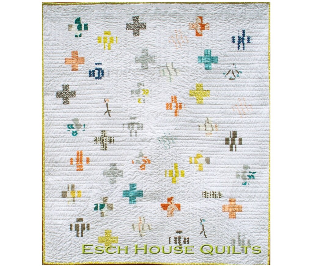 Think Positive PDF Quilt Pattern - Etsy