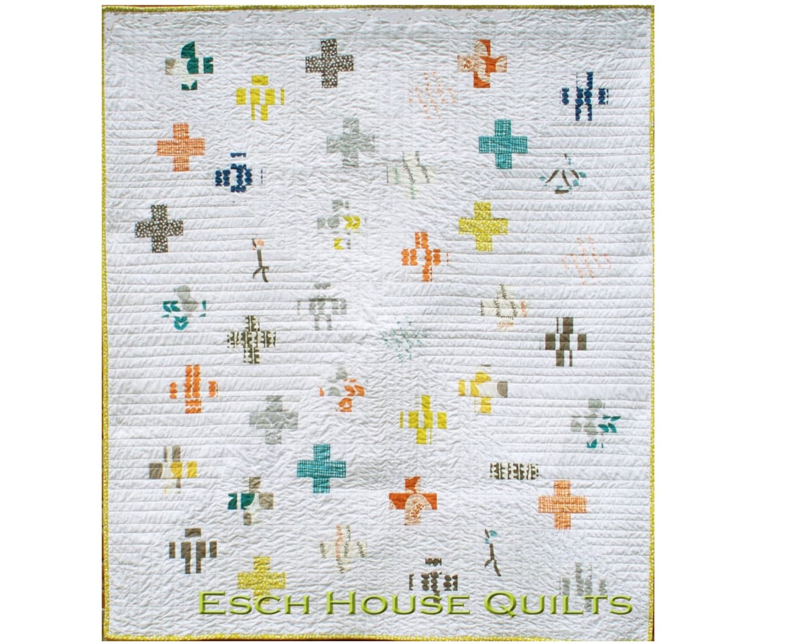 Think Positive PDF Quilt Pattern - Etsy