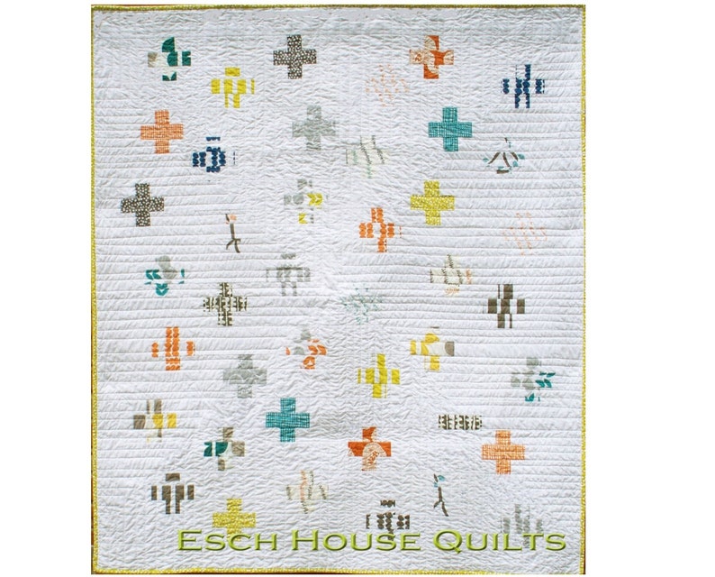 Think Positive PDF Quilt Pattern - Etsy