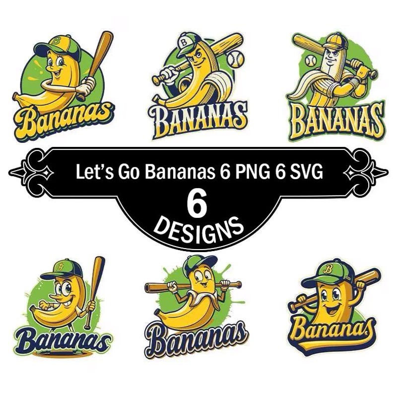 Savannah Bananas Logo Svg - Etsy