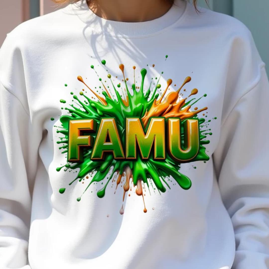 Florida Agricultural and Mechanical University PNG Sublimation Design ...