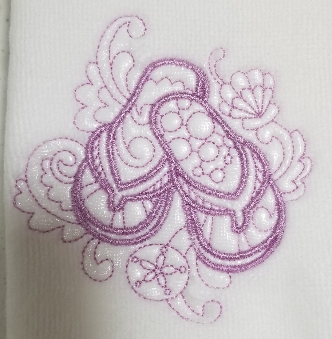 Embroidered Flip Flop Towel: Custom Color Choice - Etsy
