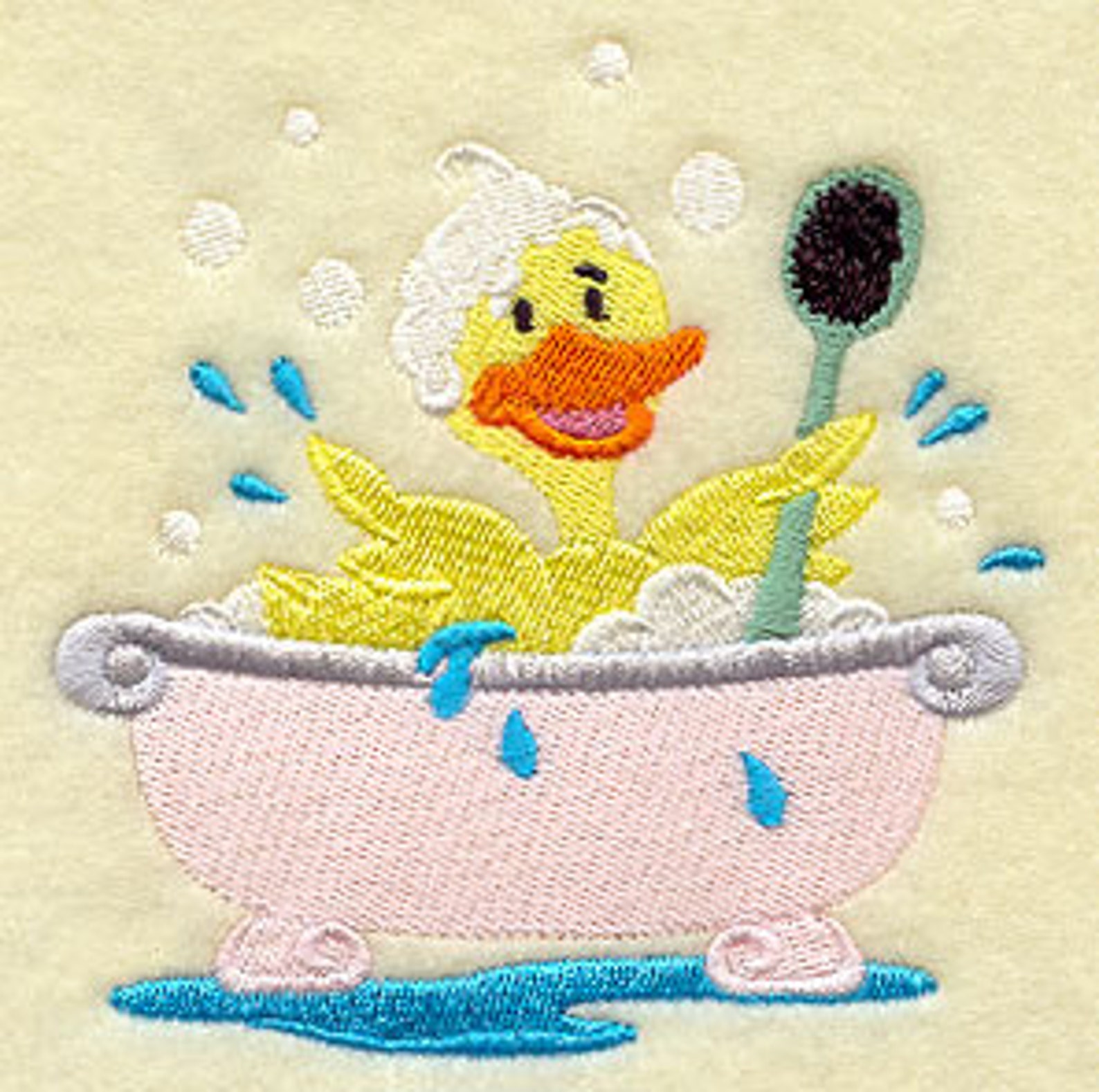 Ducky Towel Duck Towel Duckie Towel Embroidered Towel - Etsy