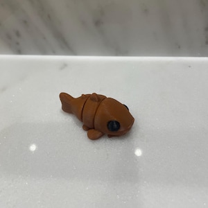 Catfish Mini Micro Animal Brown Fish Fidget Toy - Etsy