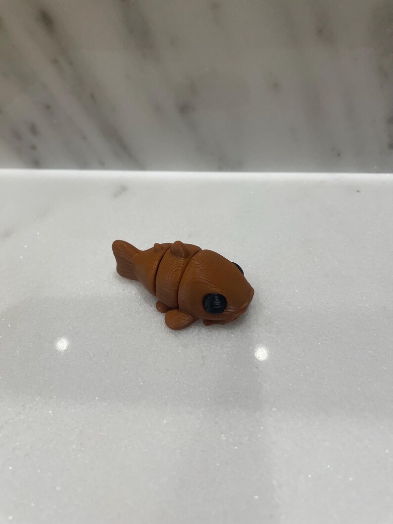Catfish Mini Micro Animal Brown Fish Fidget Toy - Etsy