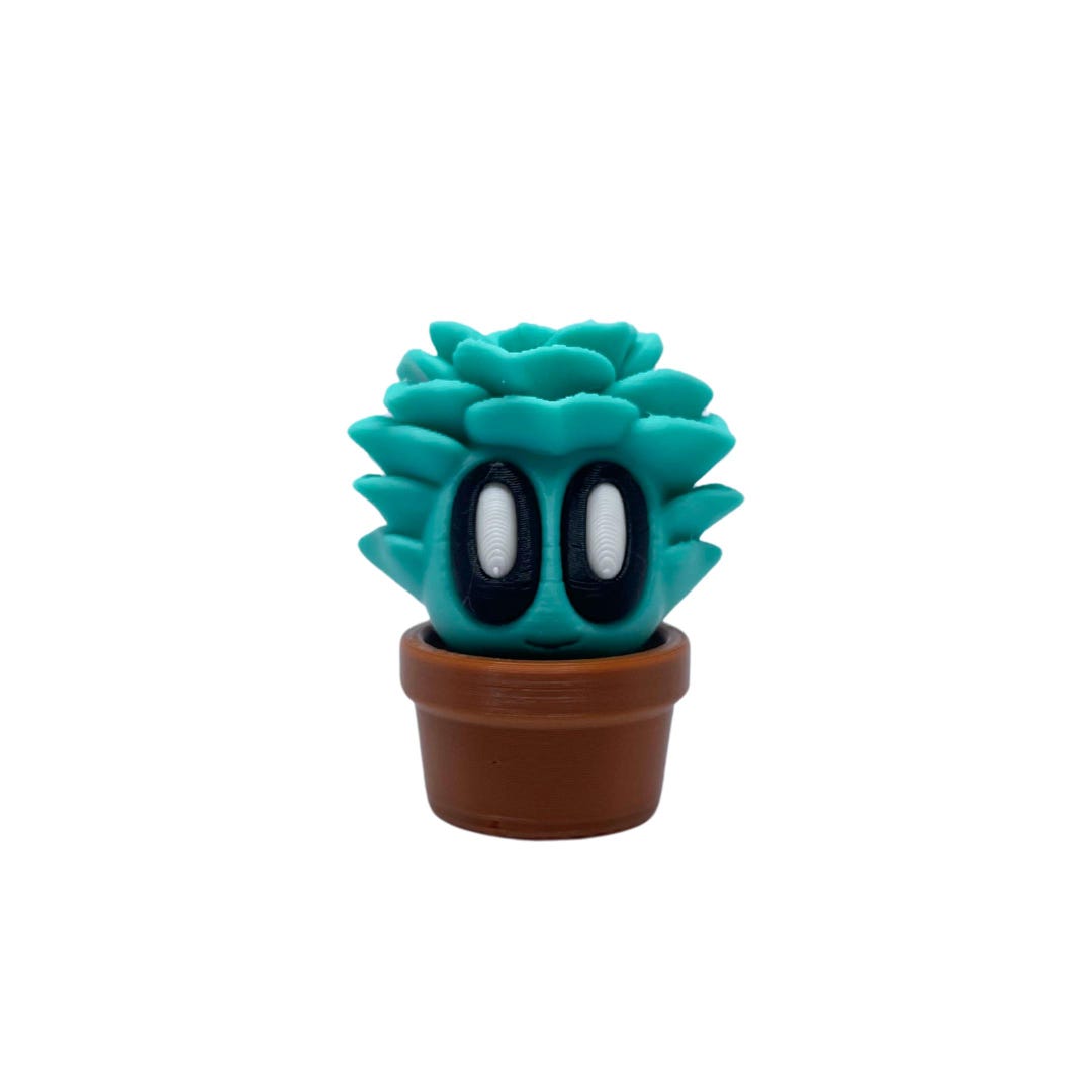 Plant Dude Succulent Fidget Figurine Toy for Kids and Adults Collecable ...