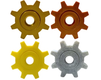Copper Gear Metal Fidget Spinner Sensory Toy for Adults, Teens and Kids ...