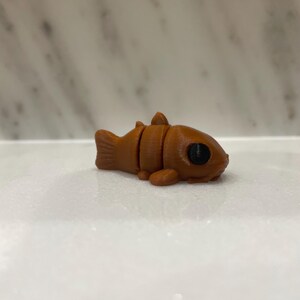 Catfish Mini Micro Animal Brown Fish Fidget Toy - Etsy