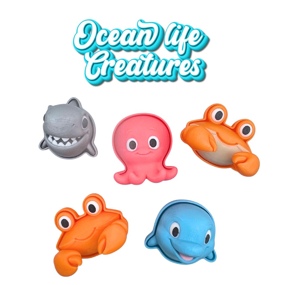 Ocean Life Creature Clicker: ASMR Fidget Toy - Etsy