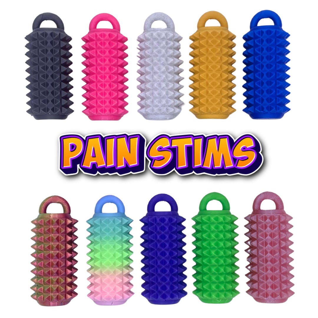 Spiky Pain Stim Ouchie Fidget Toy - Dans Fidget Foundry - Etsy